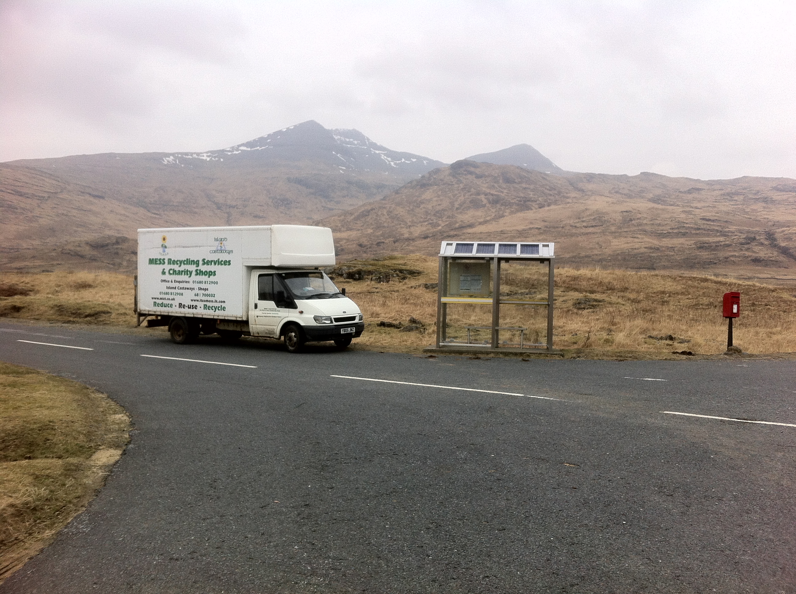 Mess van in the glen | Mull and Iona Community Trust