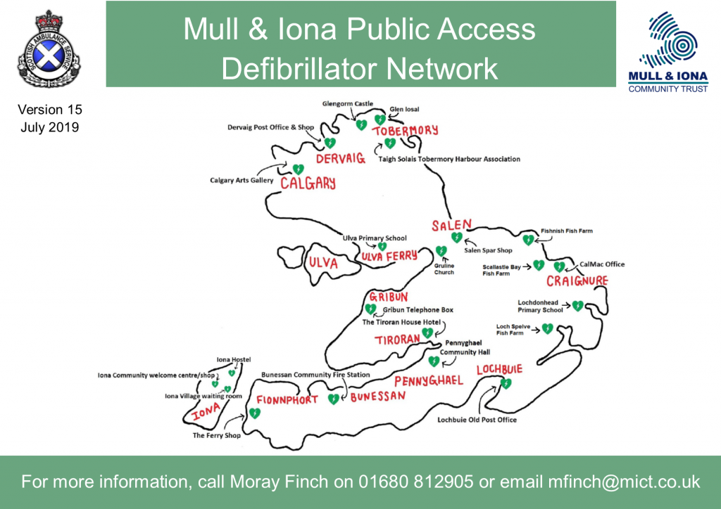 Defibrillator Network | Mull and Iona Community Trust